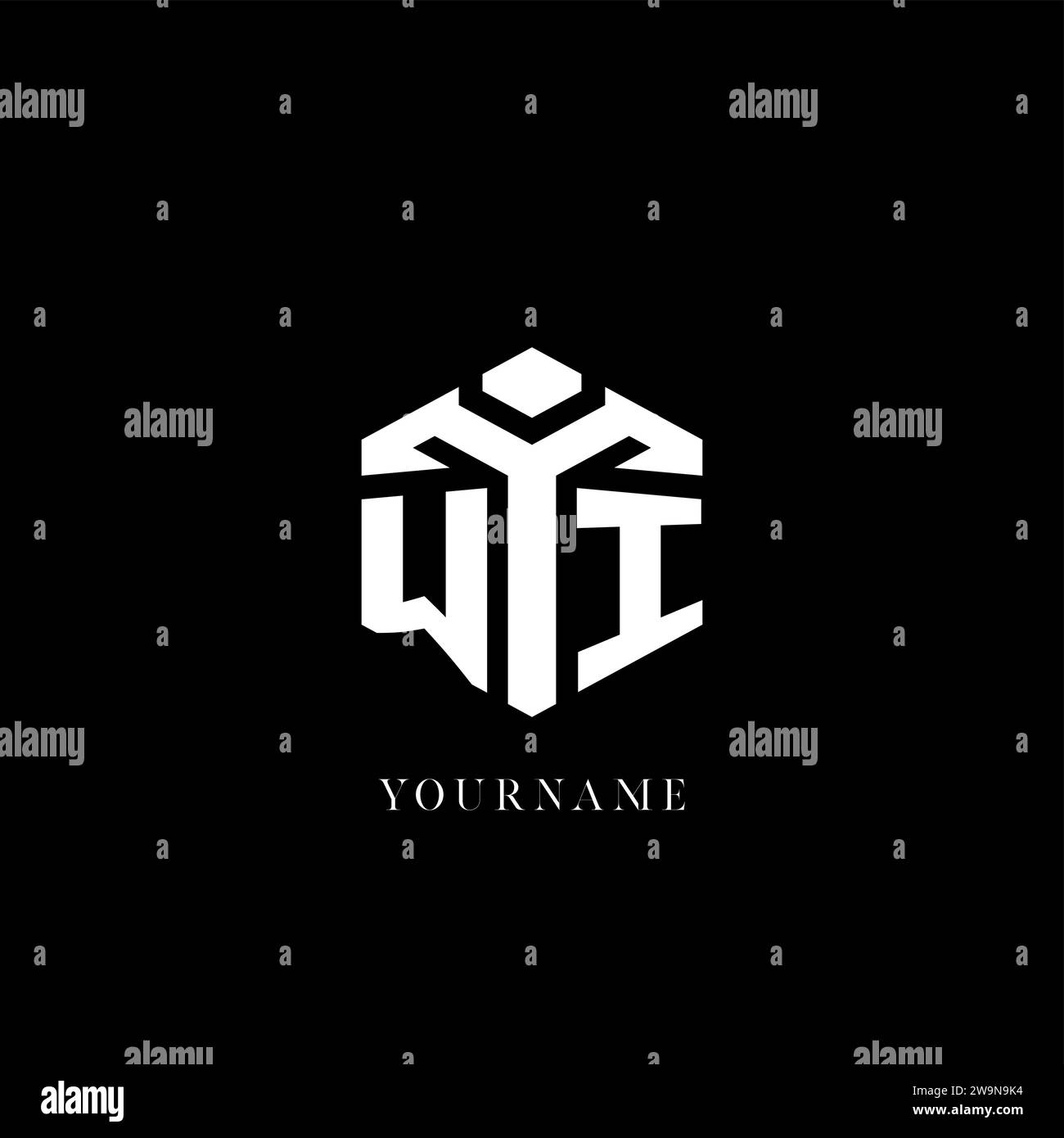 Initial wi logo hi-res stock photography and images - Alamy