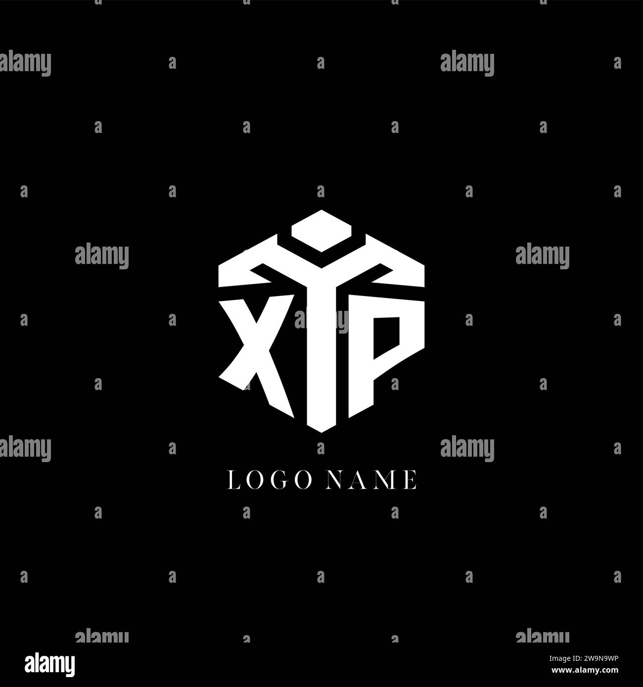 Xp gaming logo Stock Vector Images - Alamy