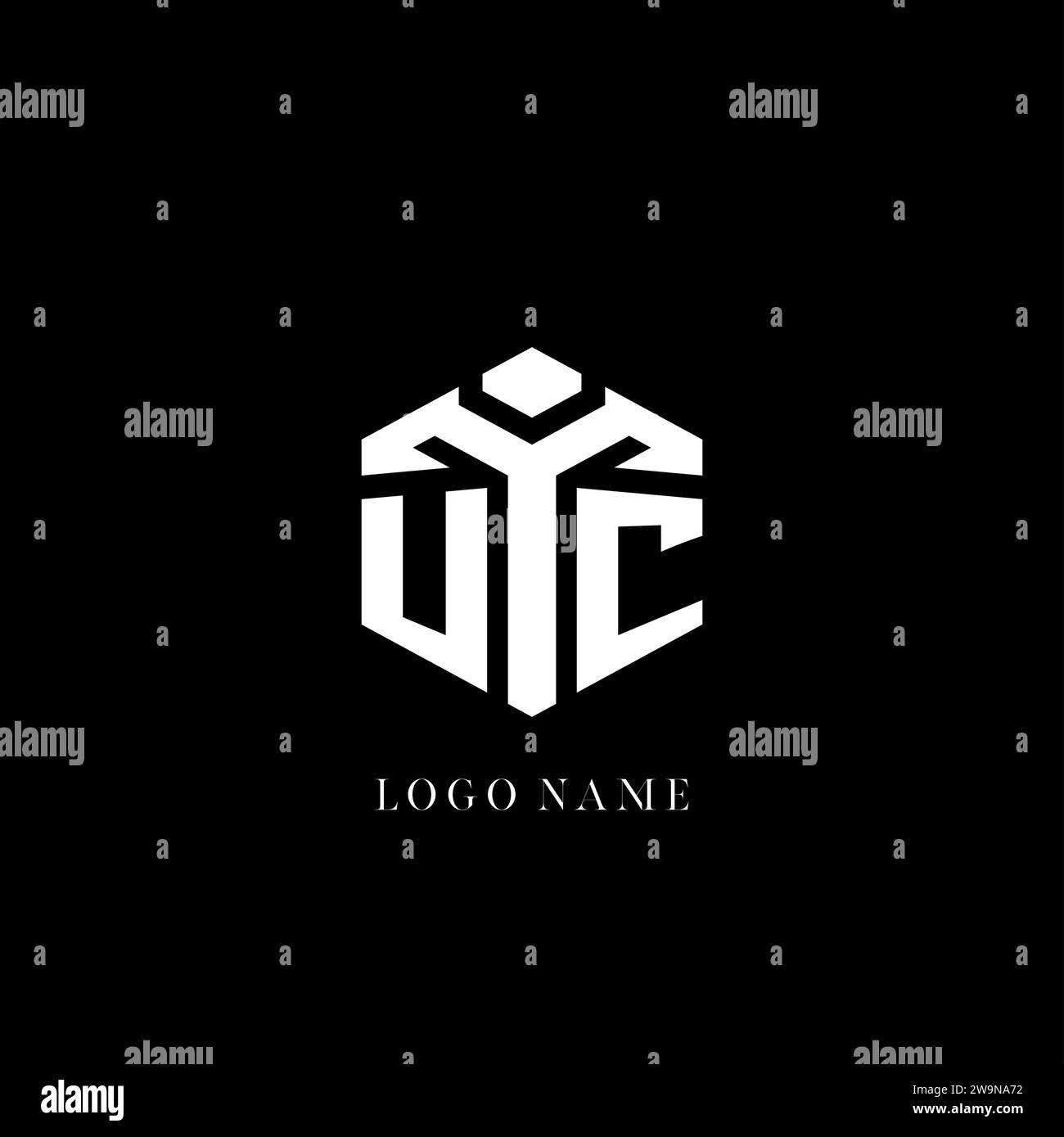 Initial uc logo hi-res stock photography and images - Alamy