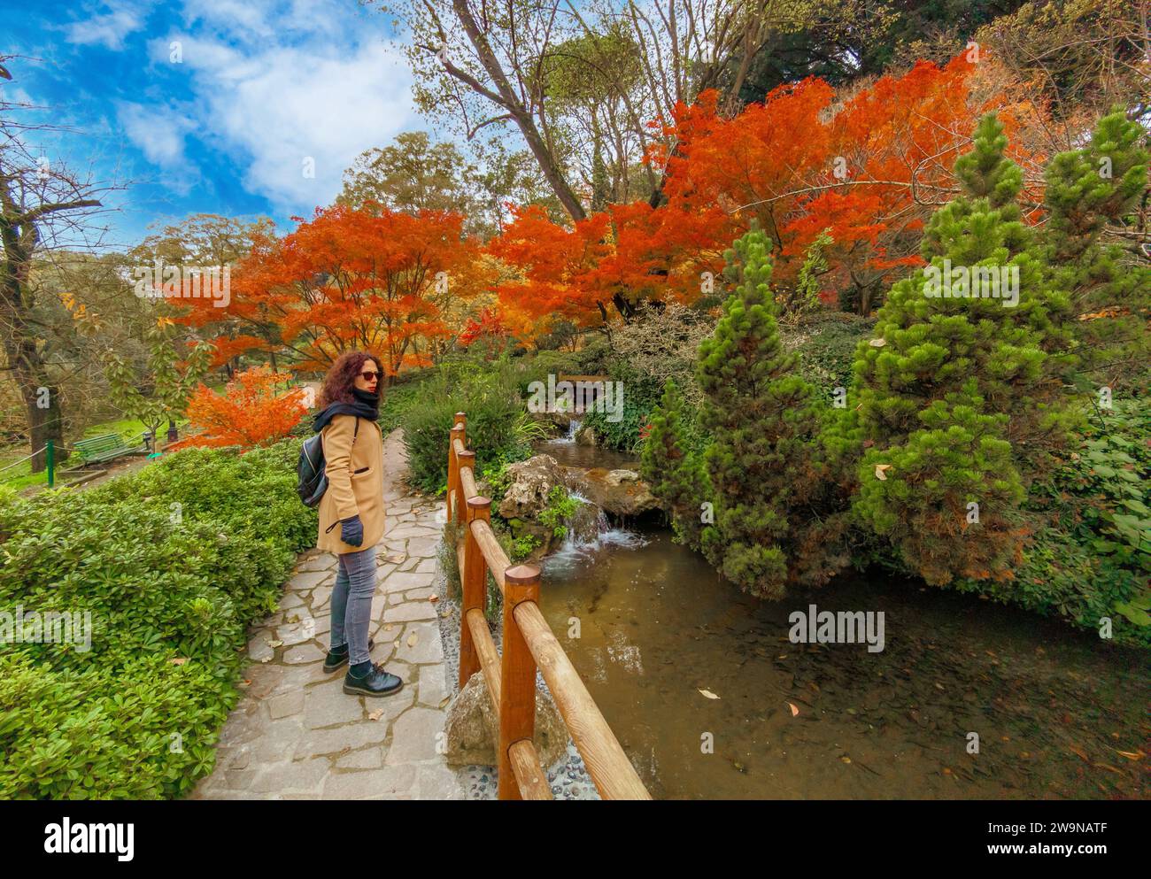 Rome (Italy) - The Botanical Garden in Trastevere is a lush university ...