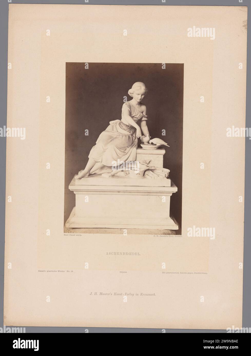 Cinderella by Robert Cauer, Carl Heinrich Jacobi, 1850 - 1900 ...