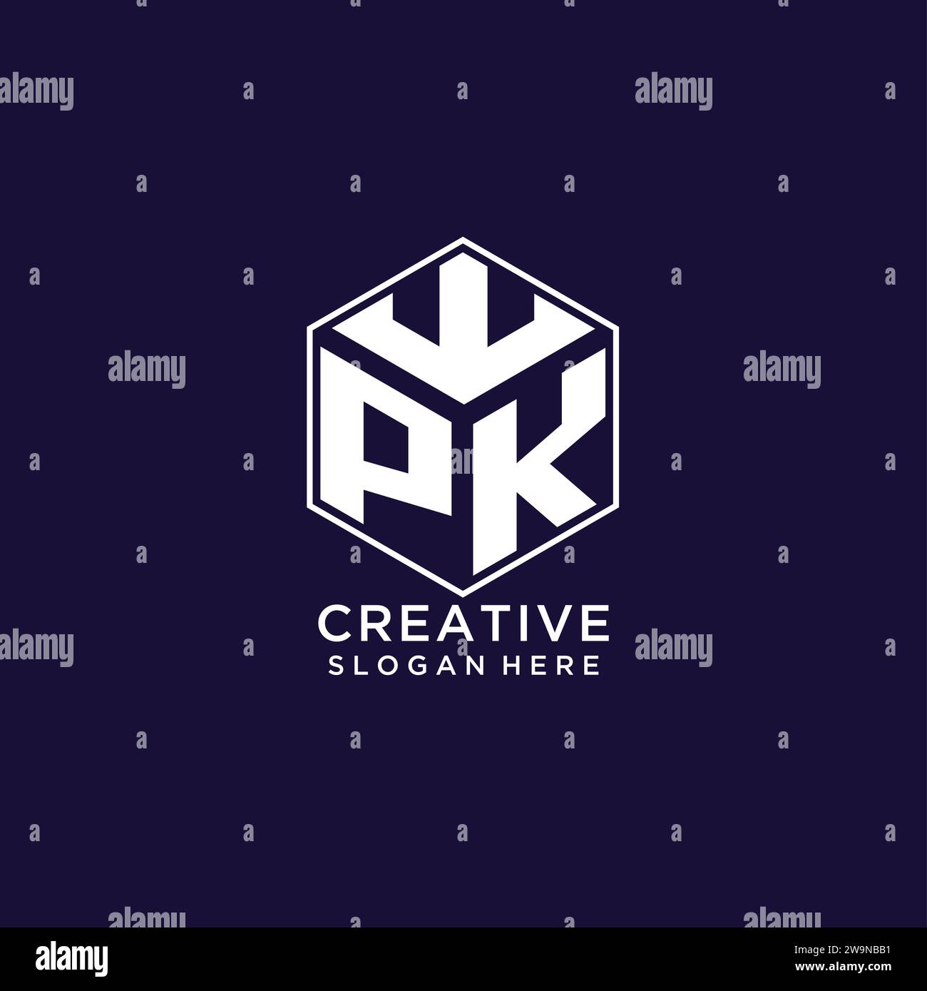Pk logo Stock Vector Images - Alamy