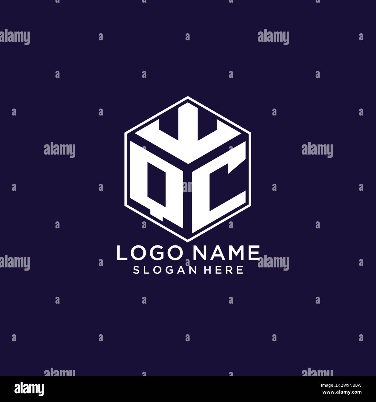 Qc gaming logo hi-res stock photography and images - Alamy