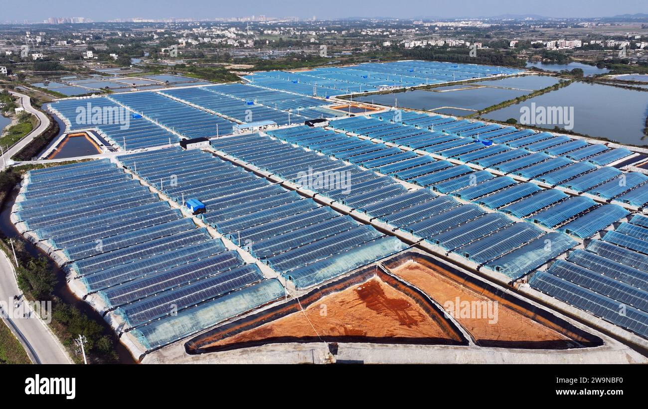 Hepu. 27th Dec, 2023. This aerial photo taken on Dec. 27, 2023 shows a ...