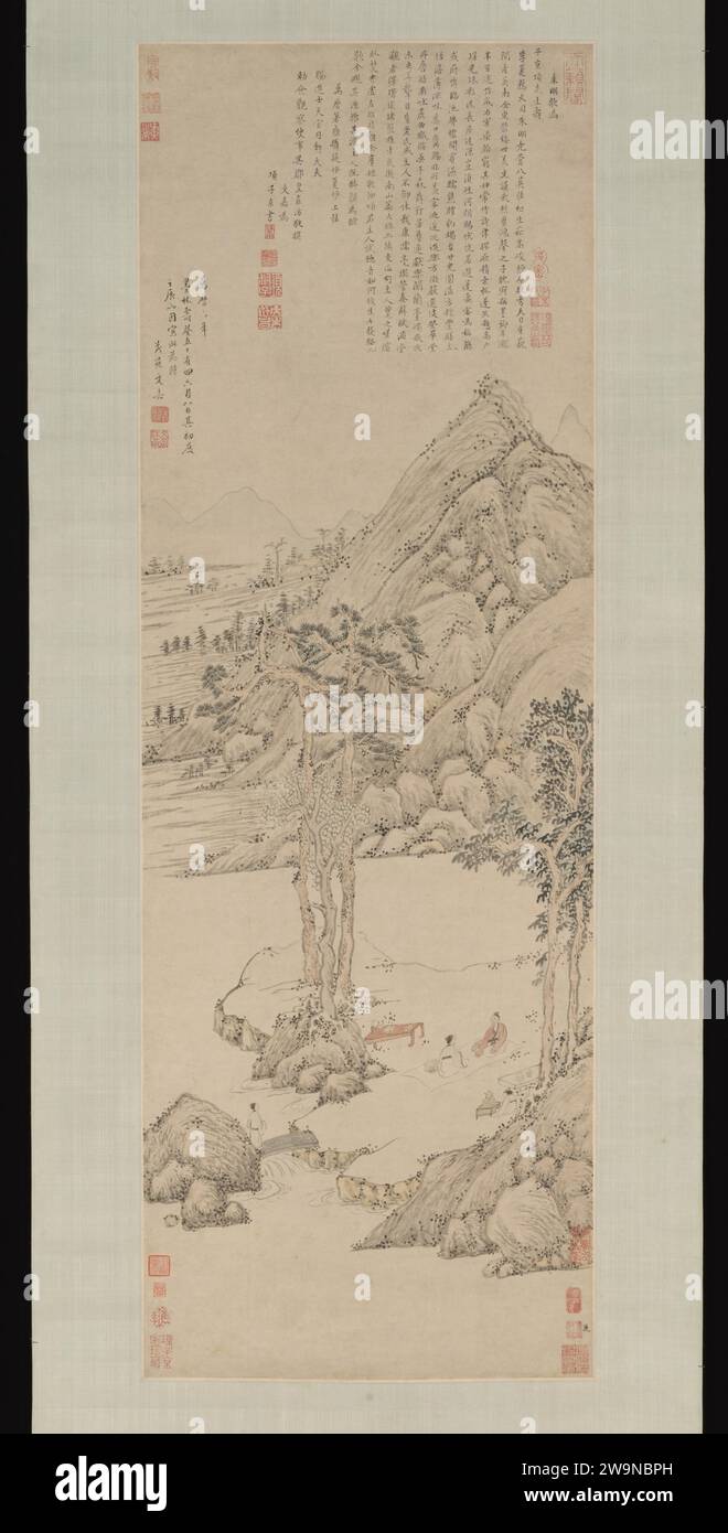 Landscape dedicated to Xiang Yuanbian 1981 by Wen Jia Stock Photo - Alamy