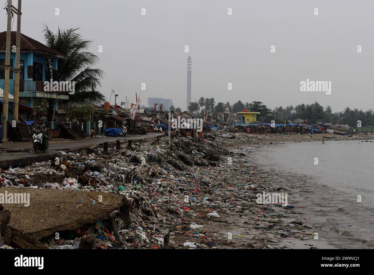 Pandeglang, Banten, Indonesia. 29th Dec, 2023. General view of Labuan ...