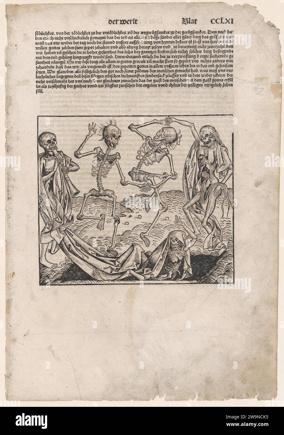 Dance of Death, leaf from "The Nuremberg Chronicle" 2018 by Michael ...