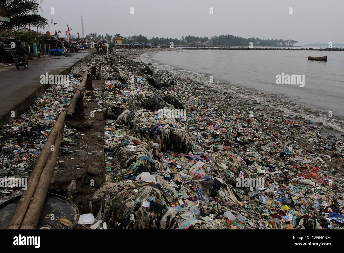Pandeglang, Banten, Indonesia. 29th Dec, 2023. General view of Labuan ...