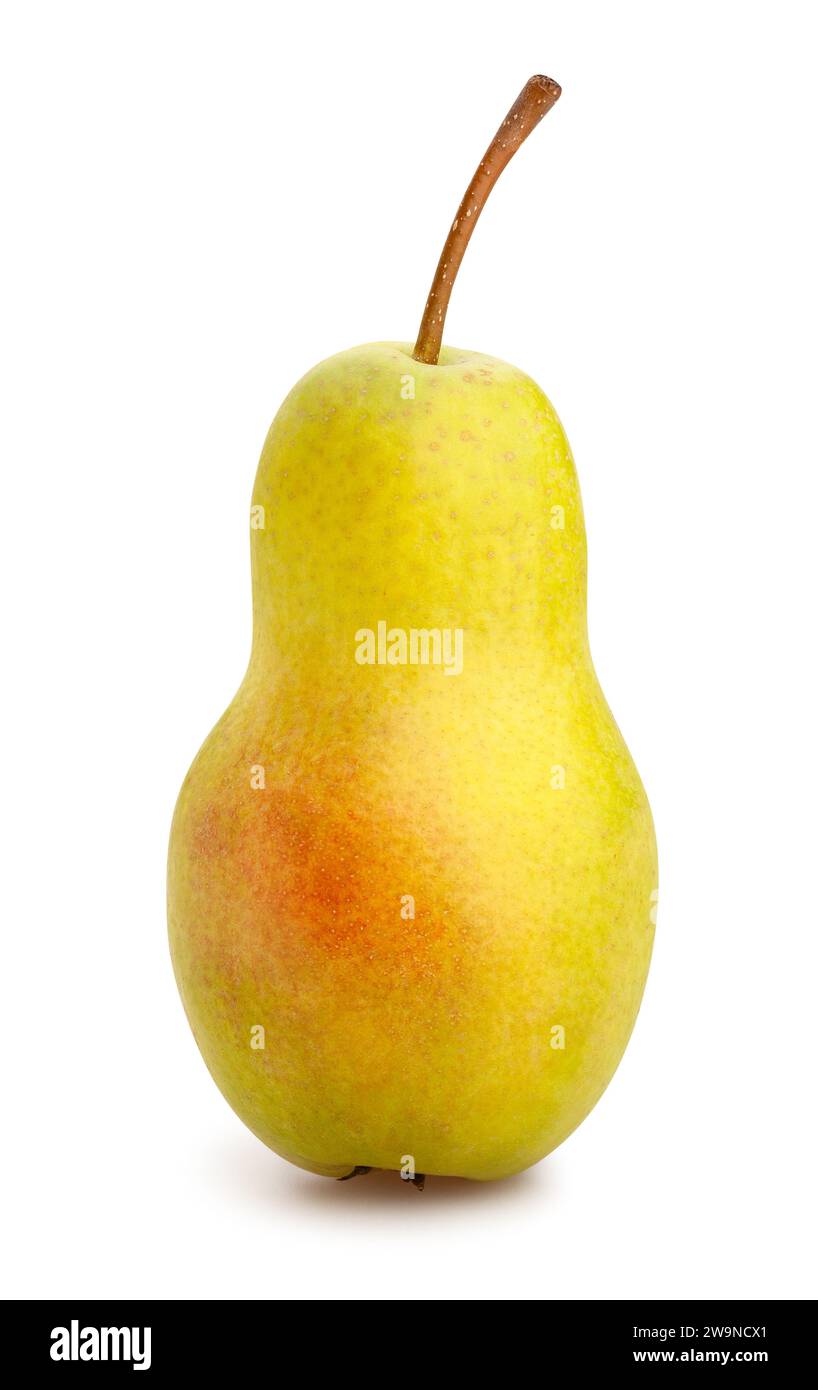 pear path isolated on white Stock Photo - Alamy