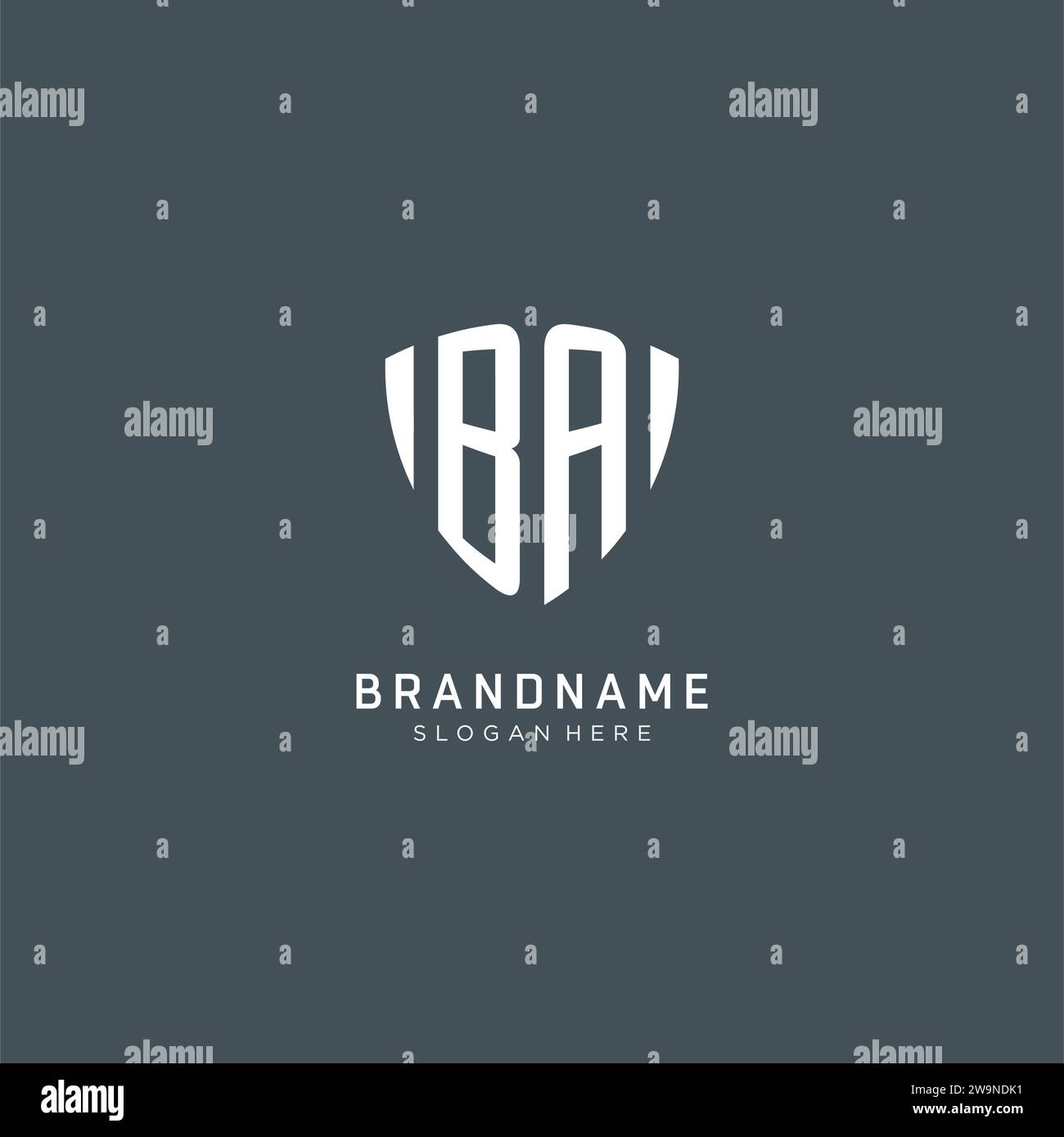 Ba clean logo hi-res stock photography and images - Alamy