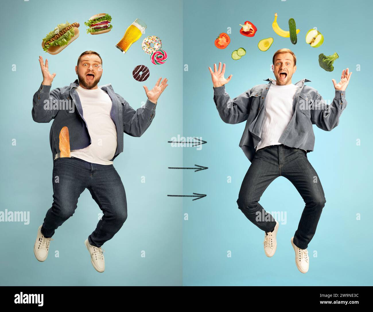 Influence of healthy lifestyle and nutrition on human body and well ...