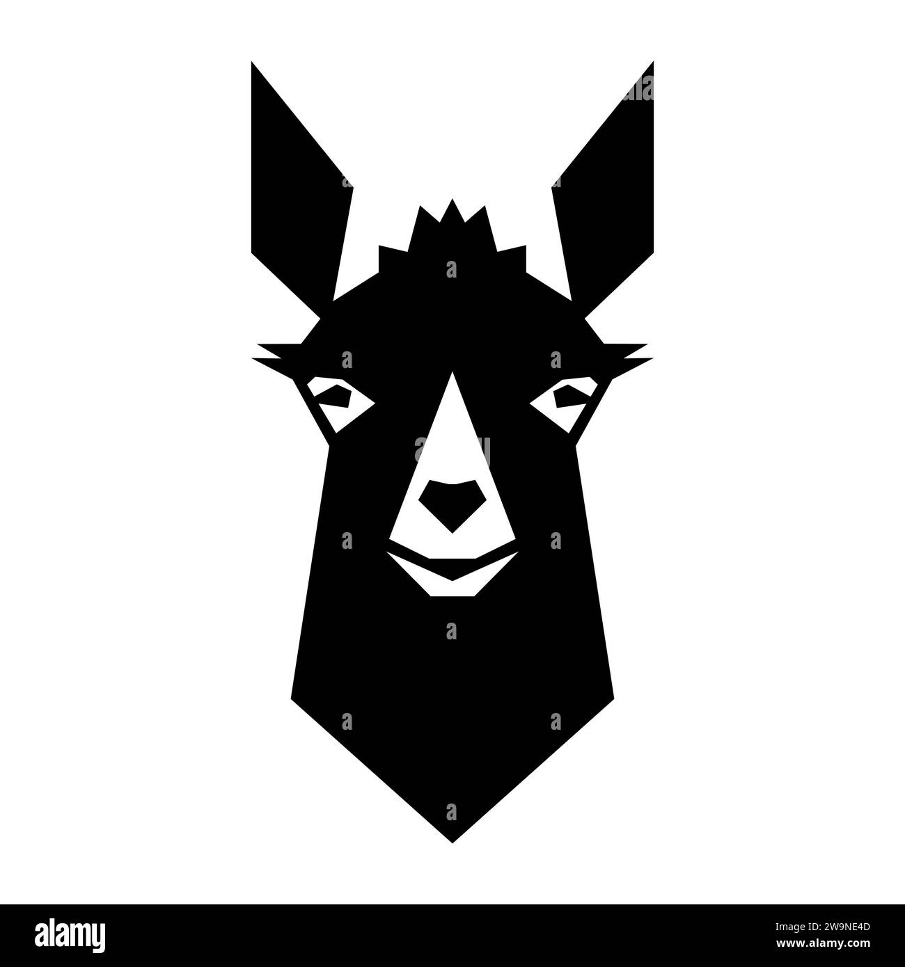 Black llama Black and White Stock Photos & Images - Alamy