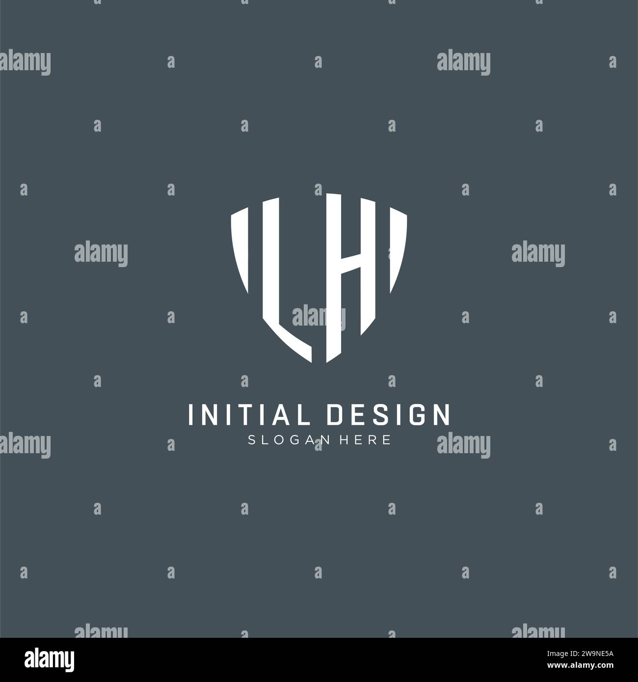 Lh clean logo hi-res stock photography and images - Alamy