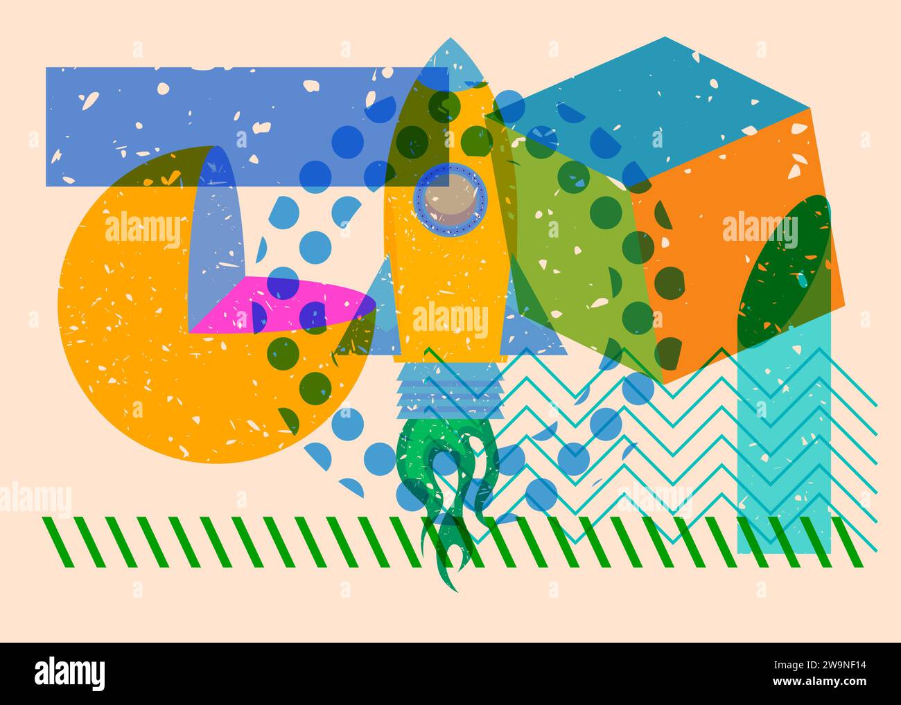 Launch composite Stock Vector Images - Alamy