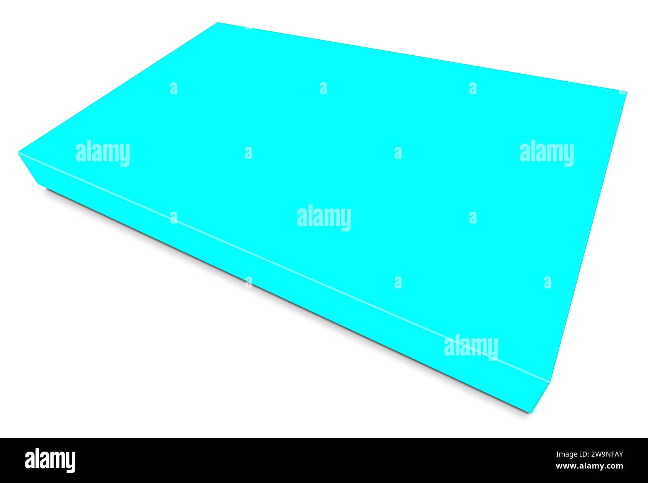 Cyan Canvas Wraps template for presentation layouts and design. 3D ...