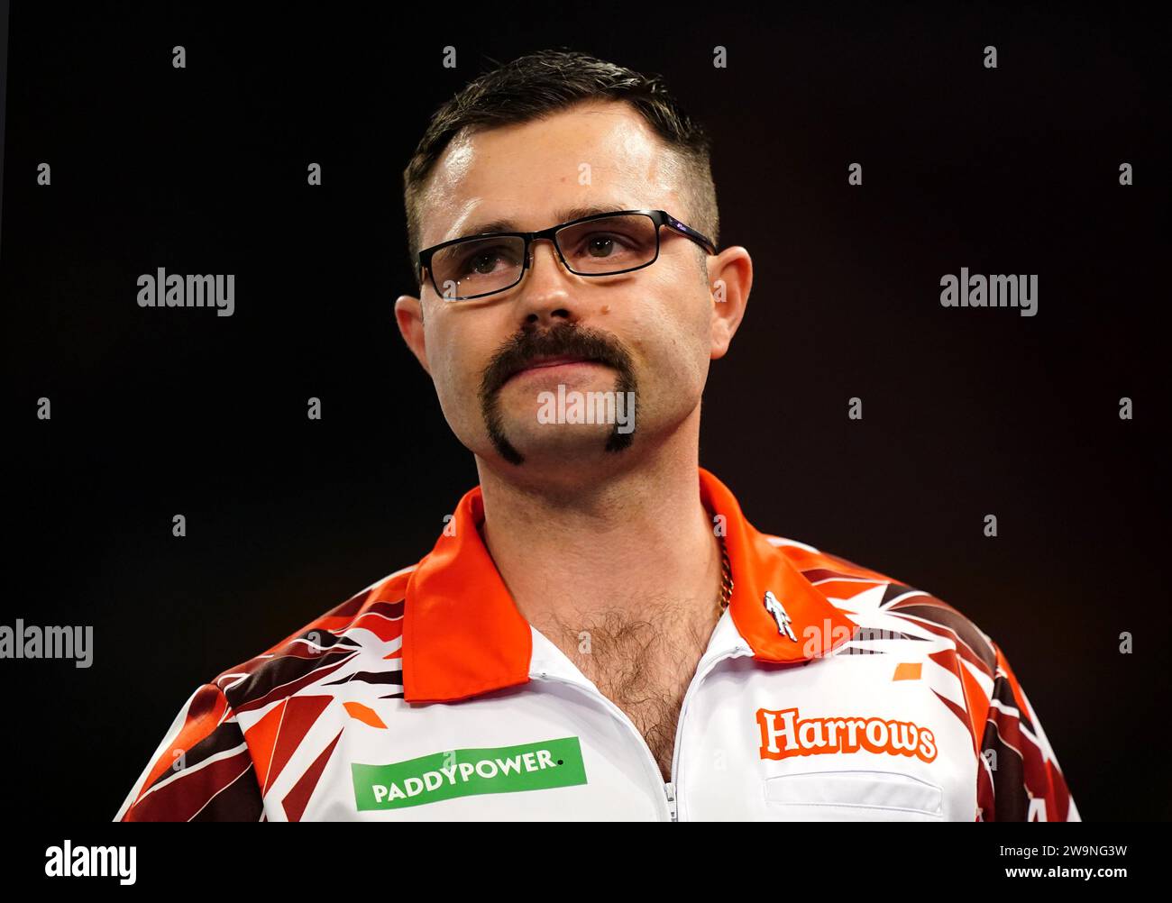 Damon Heta in action against Berry van Peer (not pictured) on day ...