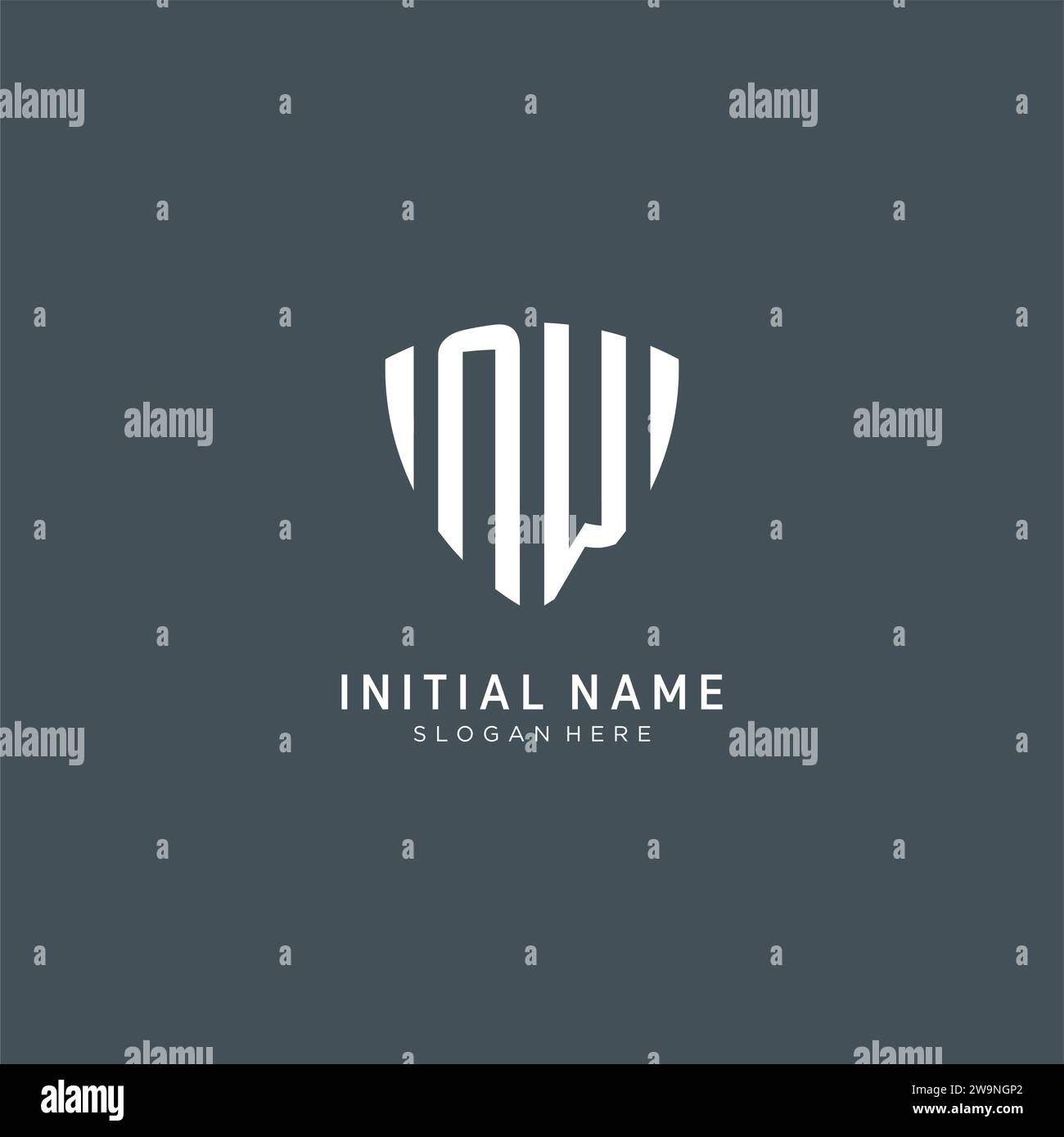 Nw modern logo hi-res stock photography and images - Alamy