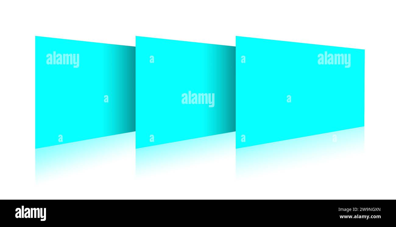 Cyan Insert report or screenshoot blank template for presentation ...