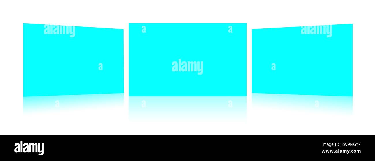 Cyan Insert report or screenshoot blank template for presentation ...