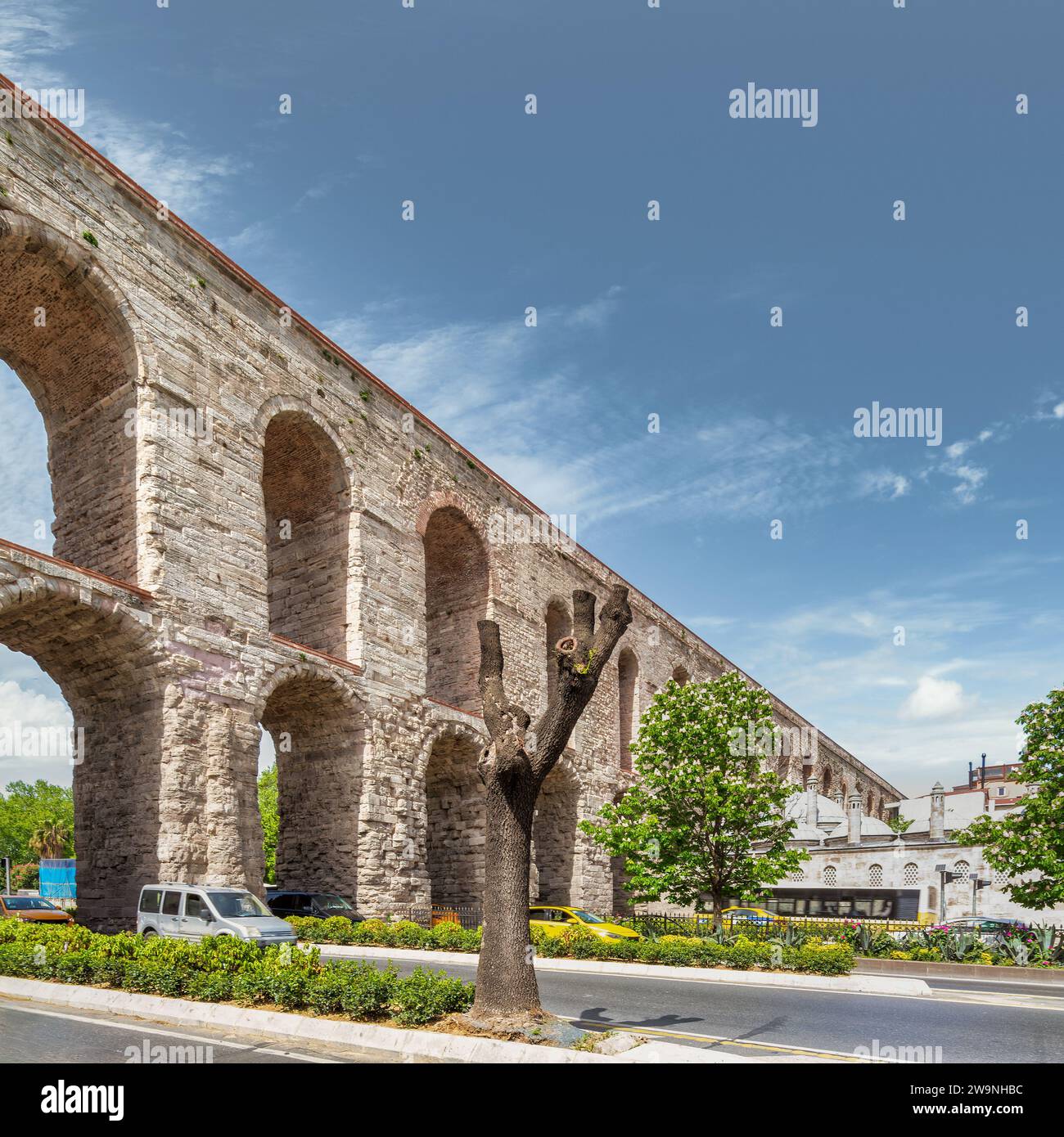 Valens Aqueduct, a Roman aqueduct that was the major water providing ...
