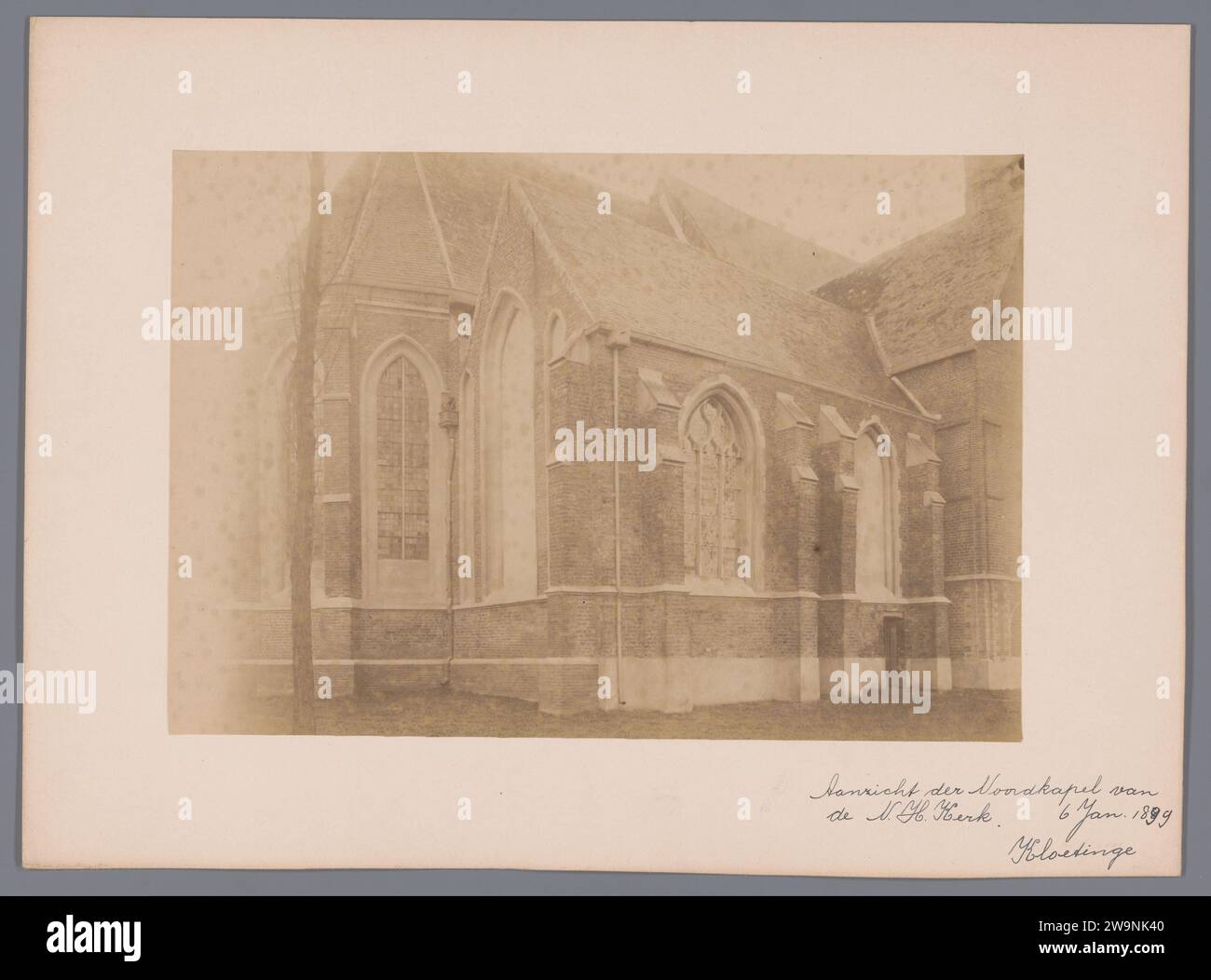 North Chapel of the Geerteskerk in Kloetinge, Anonymous (Monumentenzorg ...