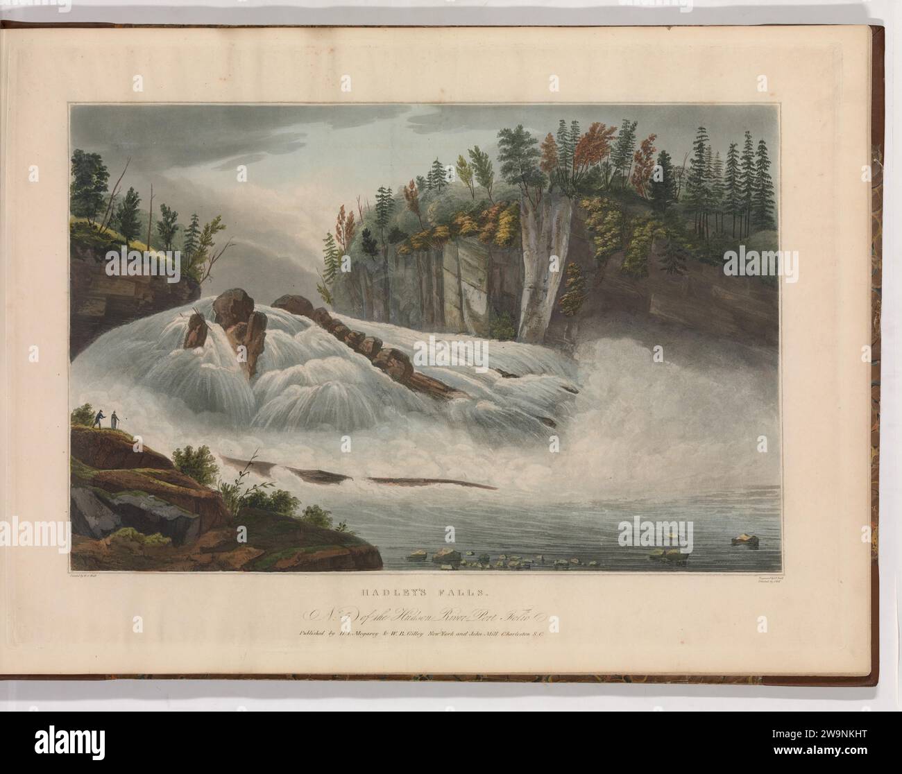 Hadley's Falls (No. 5 of The Hudson River Portfolio) 1954 by William ...