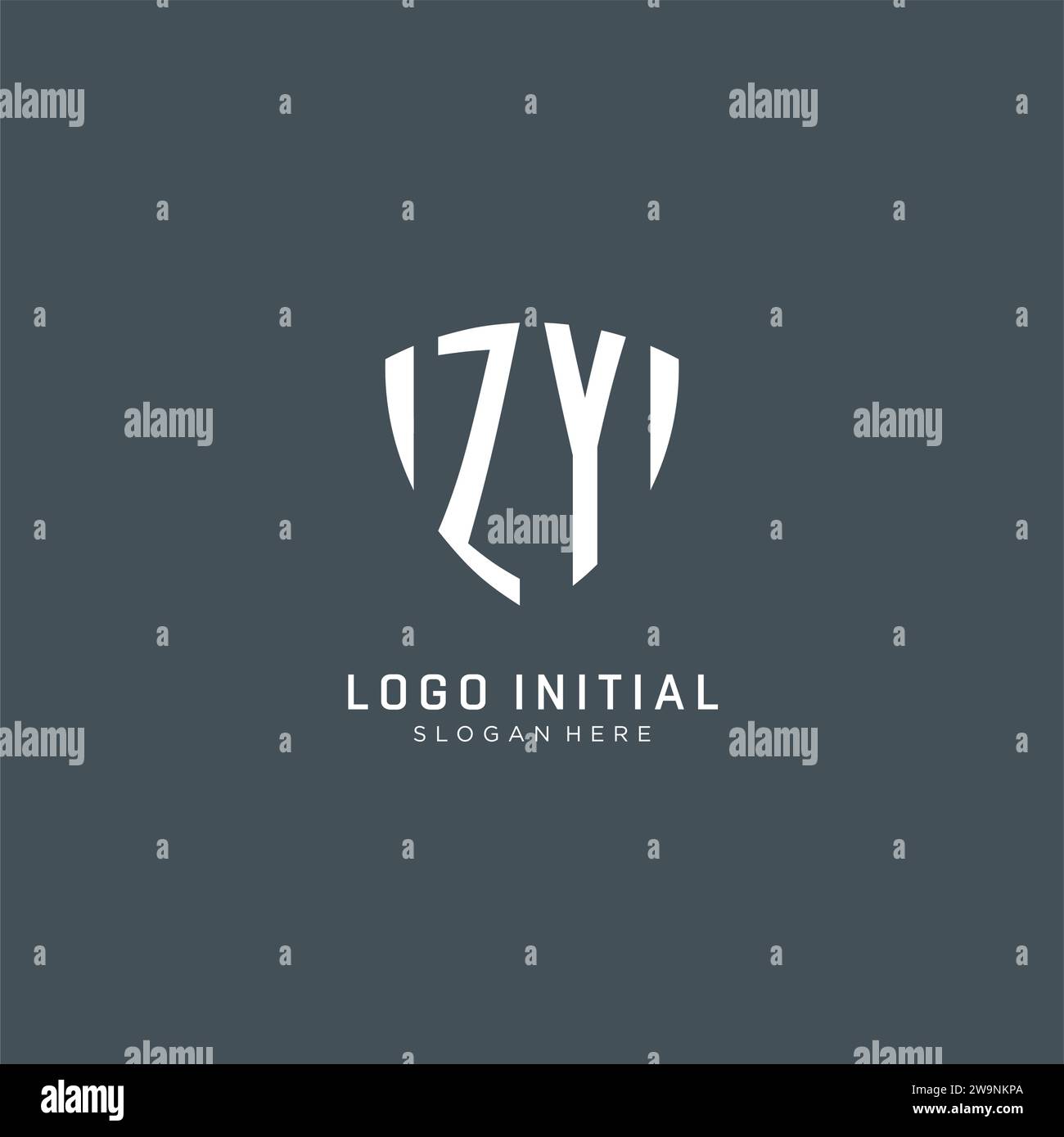 Zy minimal logo Stock Vector Images - Alamy