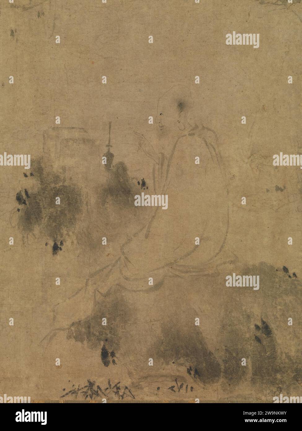 Meeting between Yaoshan and Li Ao 1982 by Zhiweng Stock Photo - Alamy