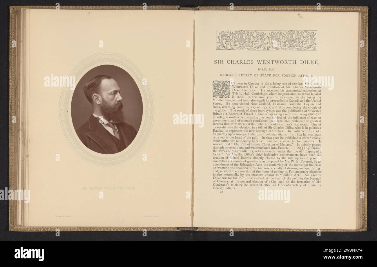 Sir Charles Wentworth Dilke, Lock & Whitfield, c. 1876 - in or before ...