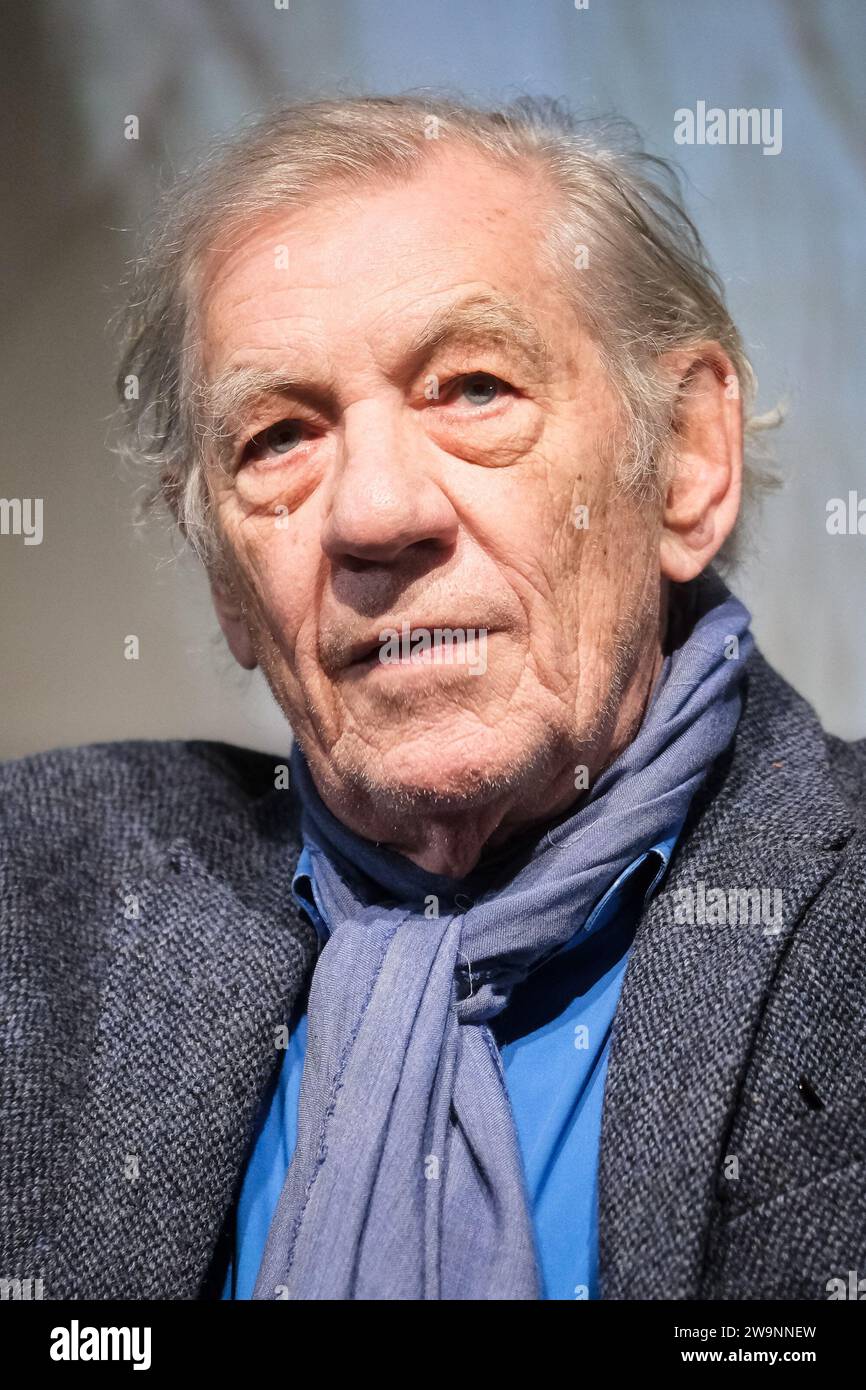 BFI Southbank, London, UK. 18 December 2023. Sir Ian McKellen ...