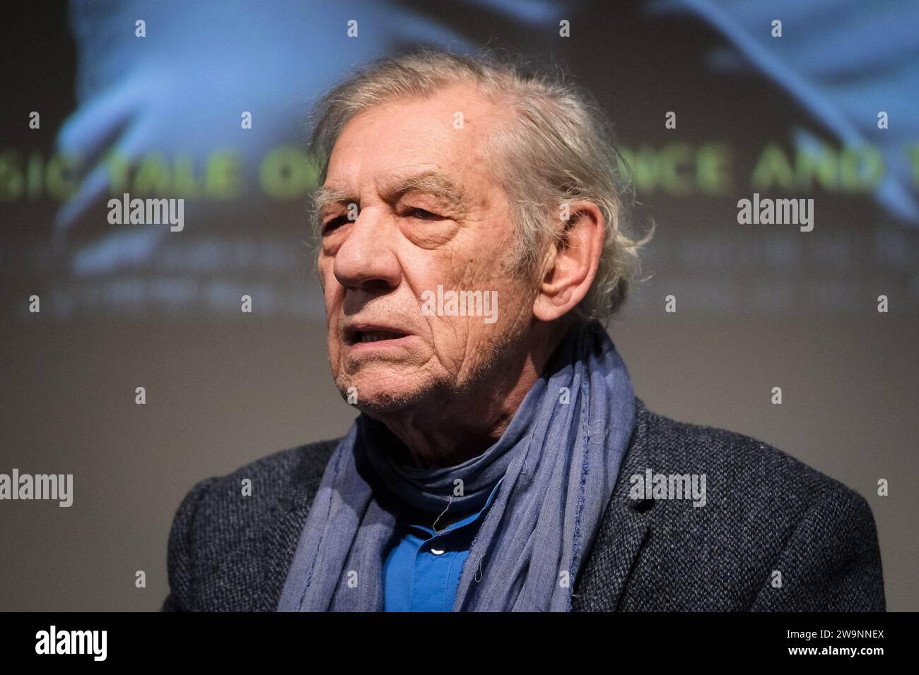 BFI Southbank, London, UK. 18 December 2023. Sir Ian McKellen ...