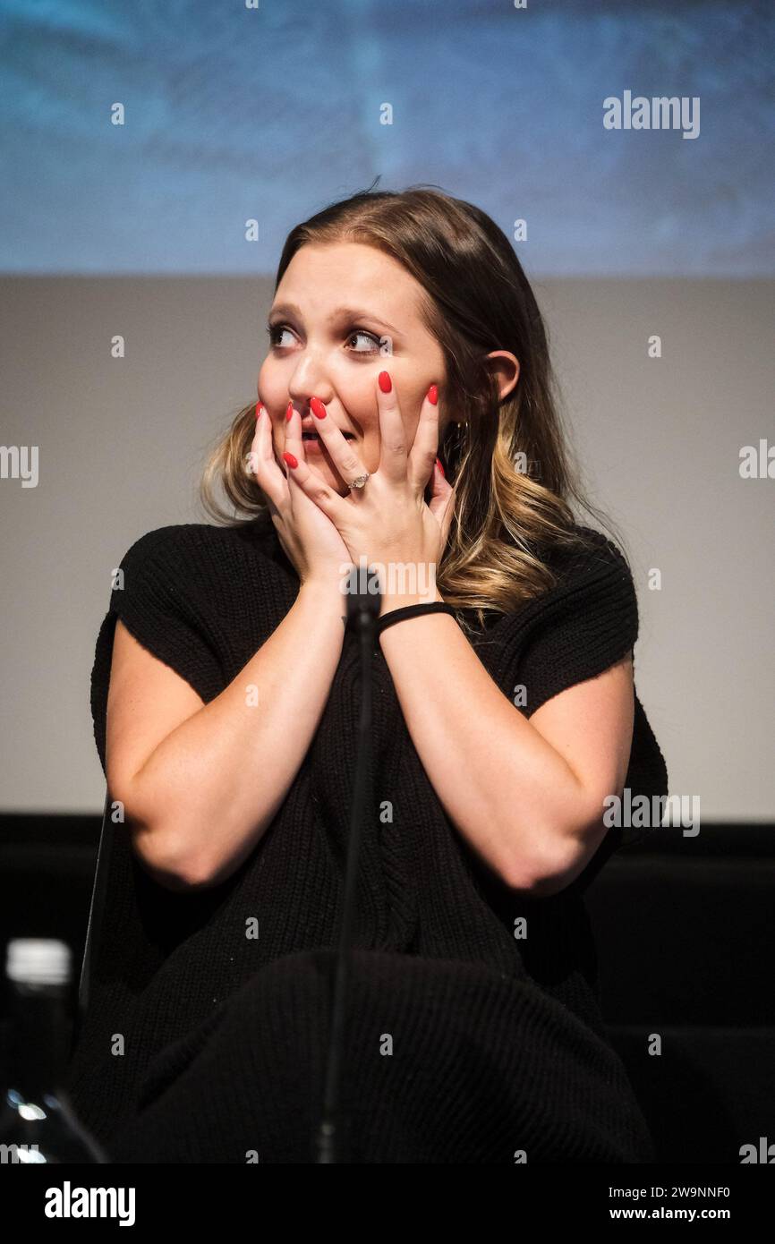 BFI Southbank, London, UK. 18 December 2023. Mia McKenna-Bruce ...
