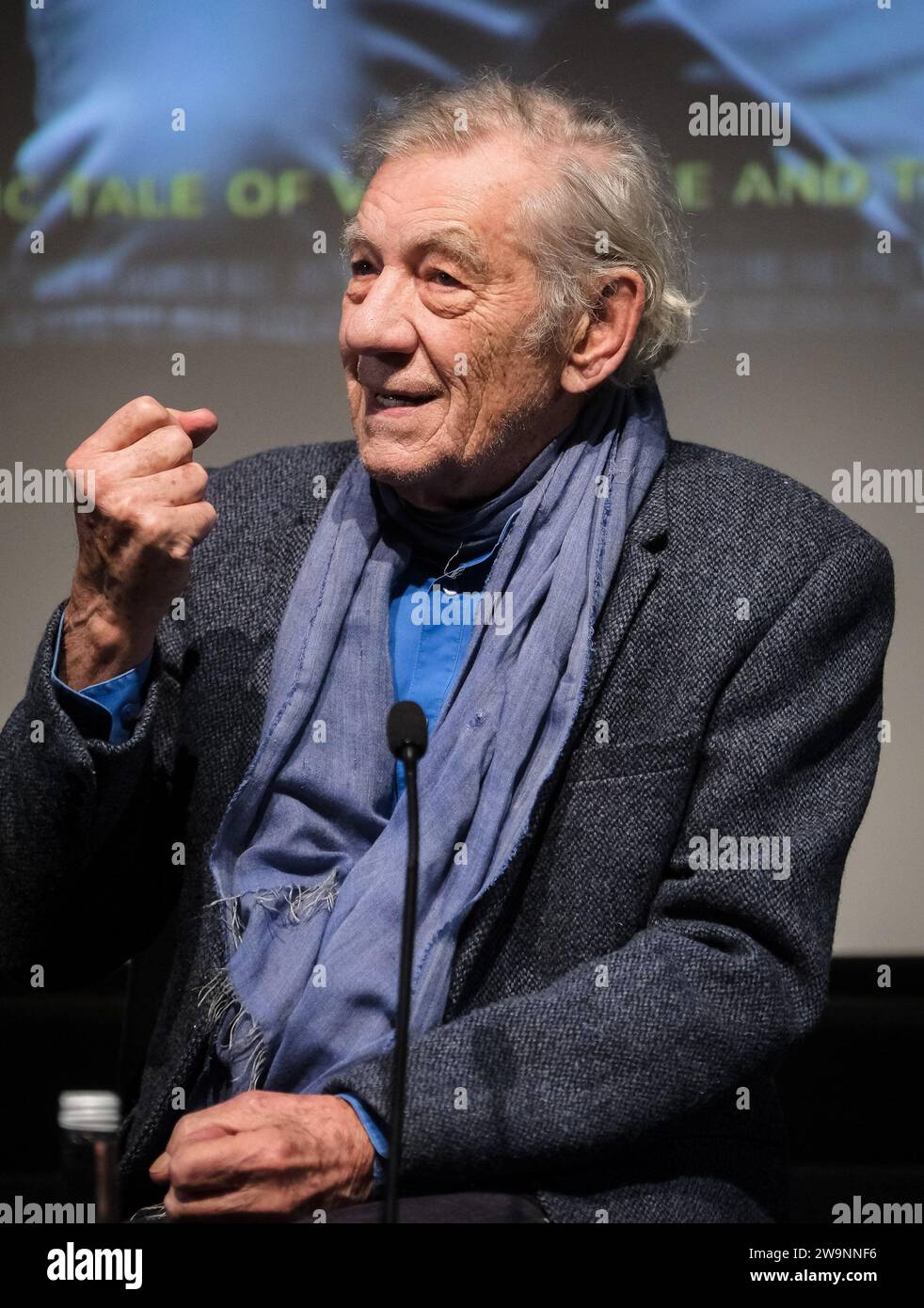 BFI Southbank, London, UK. 18 December 2023. Sir Ian McKellen ...