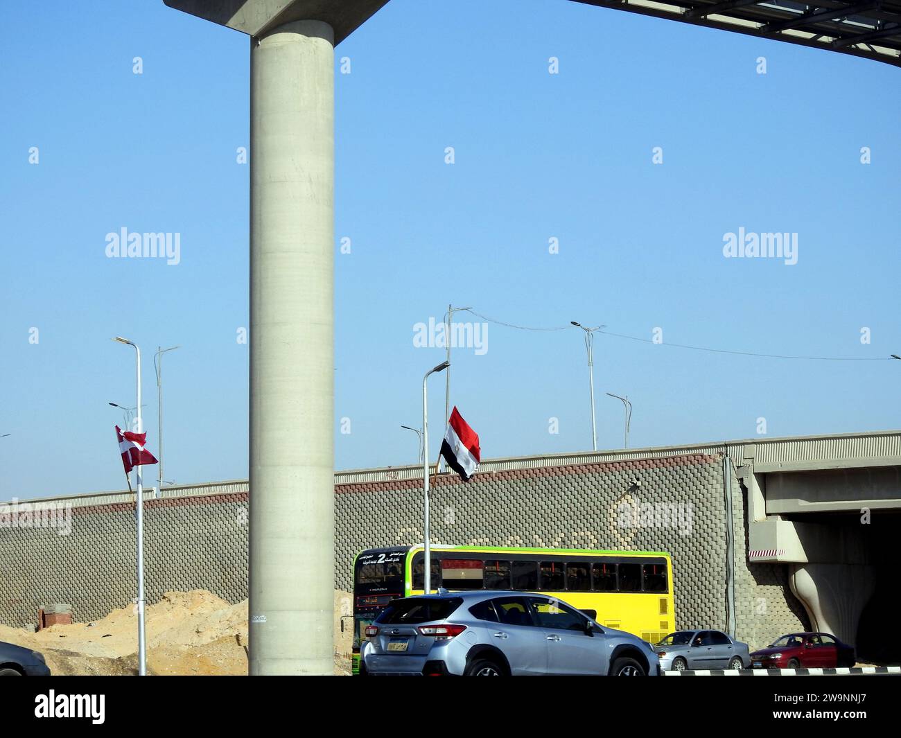 Cairo, Egypt, November 30 2023: Flags of various and different ...