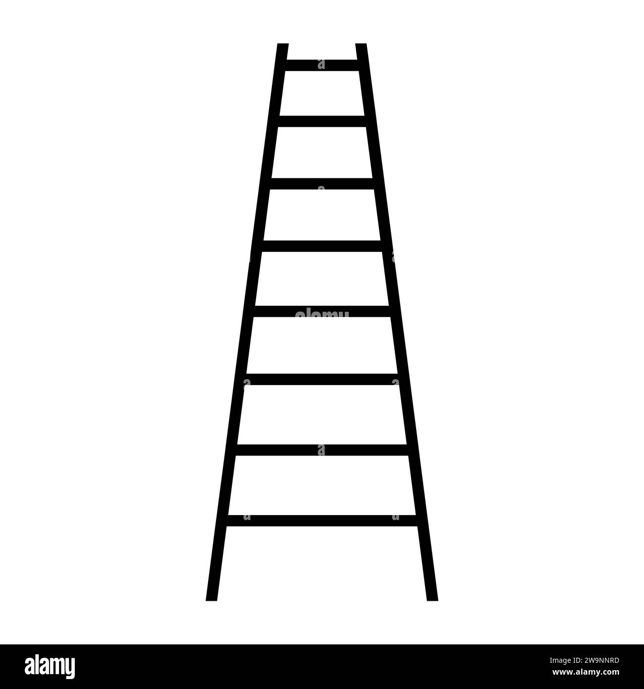 Stepladder garden Stock Vector Images - Alamy