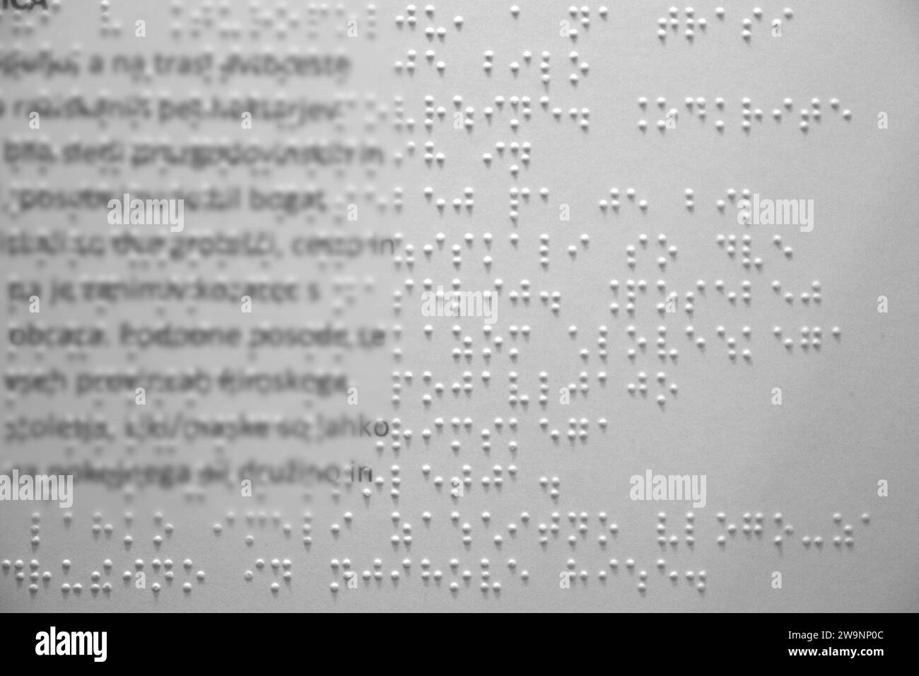 Braille alphabeth hi-res stock photography and images - Alamy