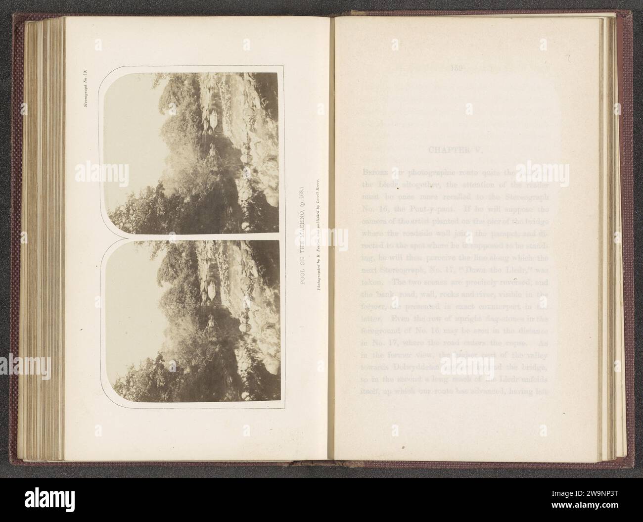 Pool on the Machno, Roger Fenton, 1859 stereograph Wales paper ...