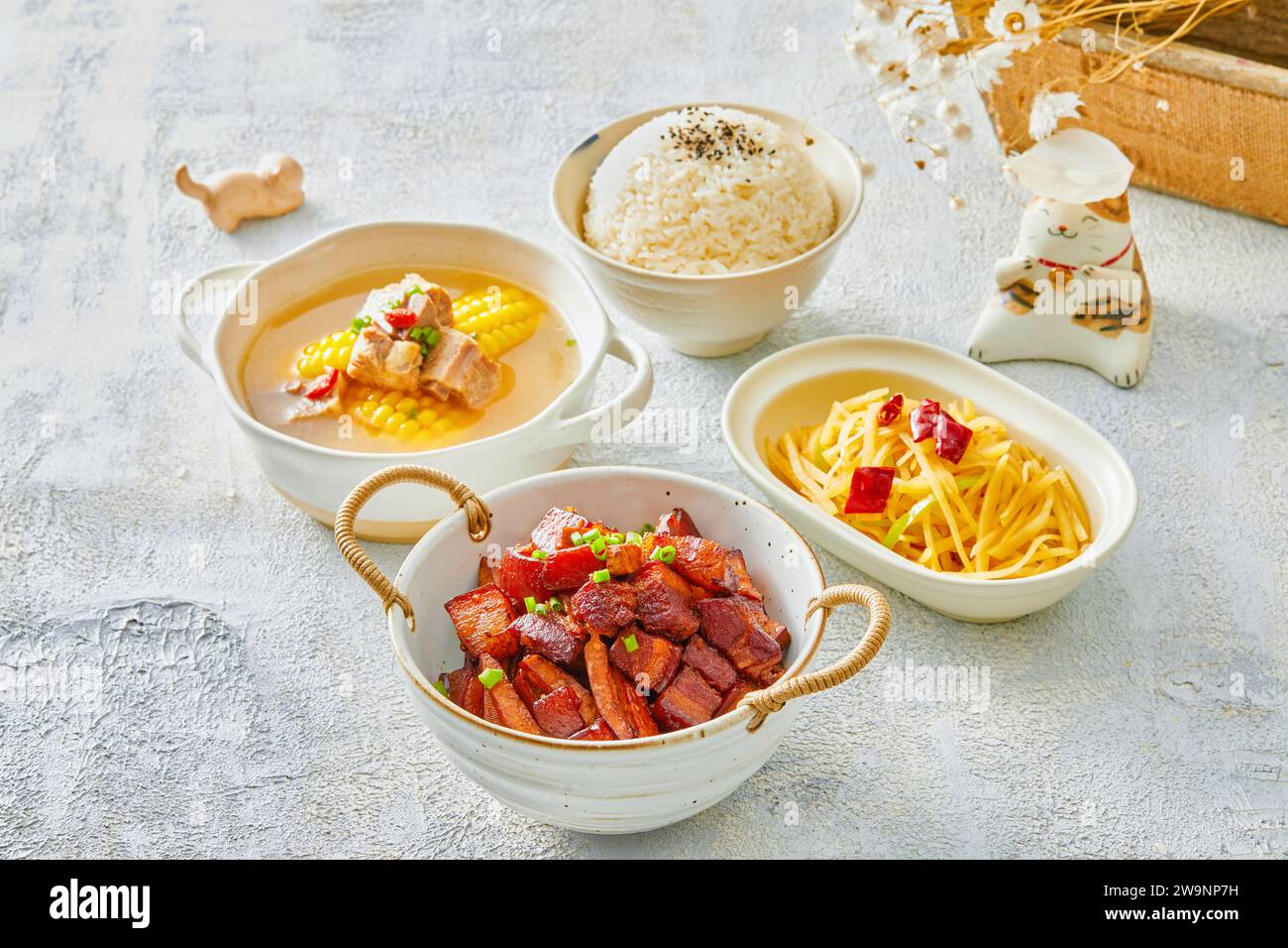 Hakka braised pork belly, dongpo pork,chinese cuisine Stock Photo - Alamy