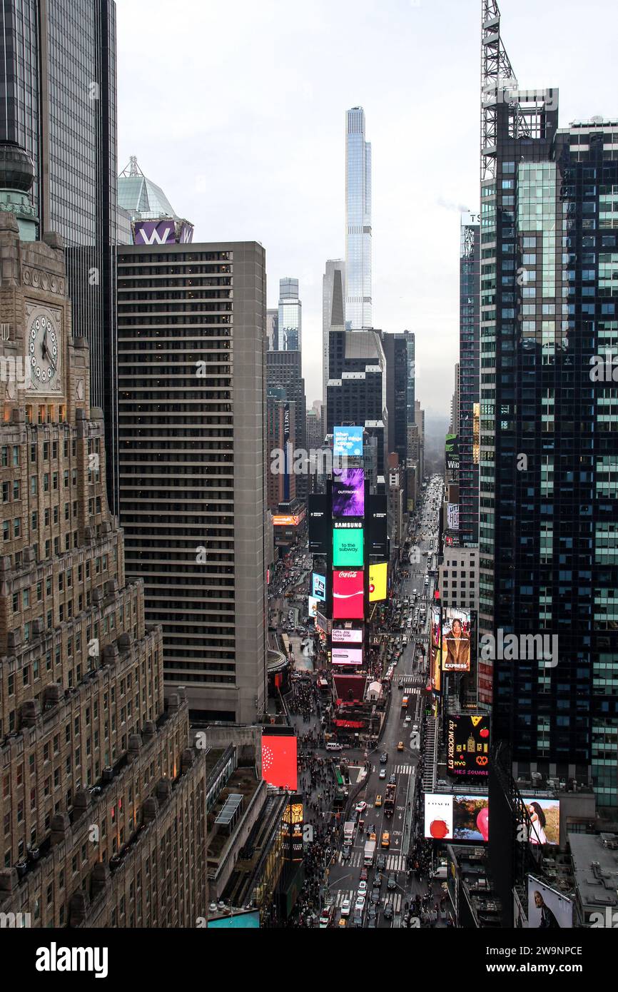 New York, United States. 27th Dec, 2023. New Year's Eve Ball Unveils ...