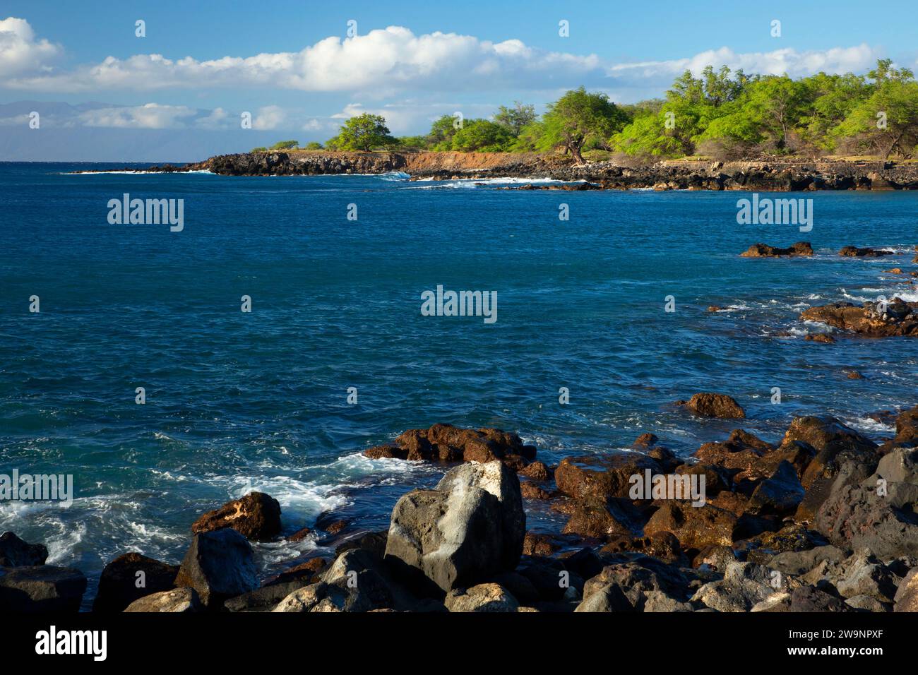 Makaohule Point, Mahukona Beach Park, Hawaii Stock Photo - Alamy