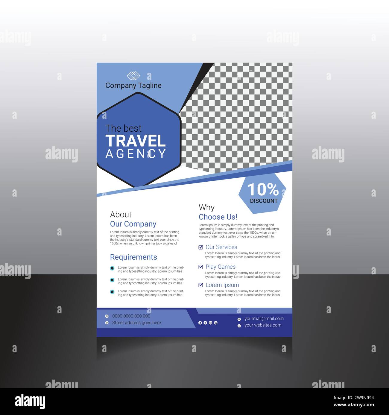 Travel poster or flyer pamphlet brochure design. Travel Business flyer ...