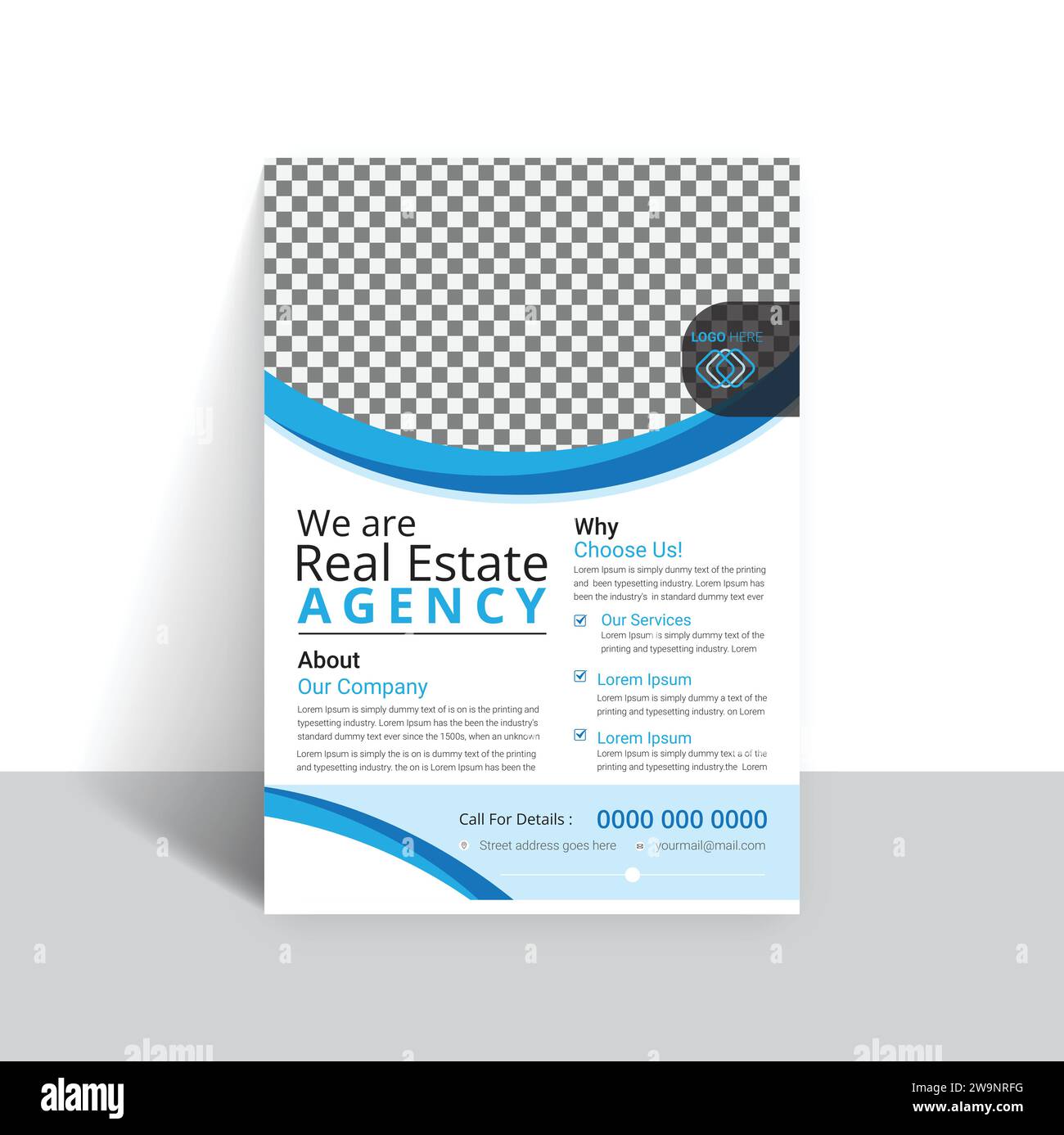 Real-estate Business Flyer poster Or brochure cover design layout ...