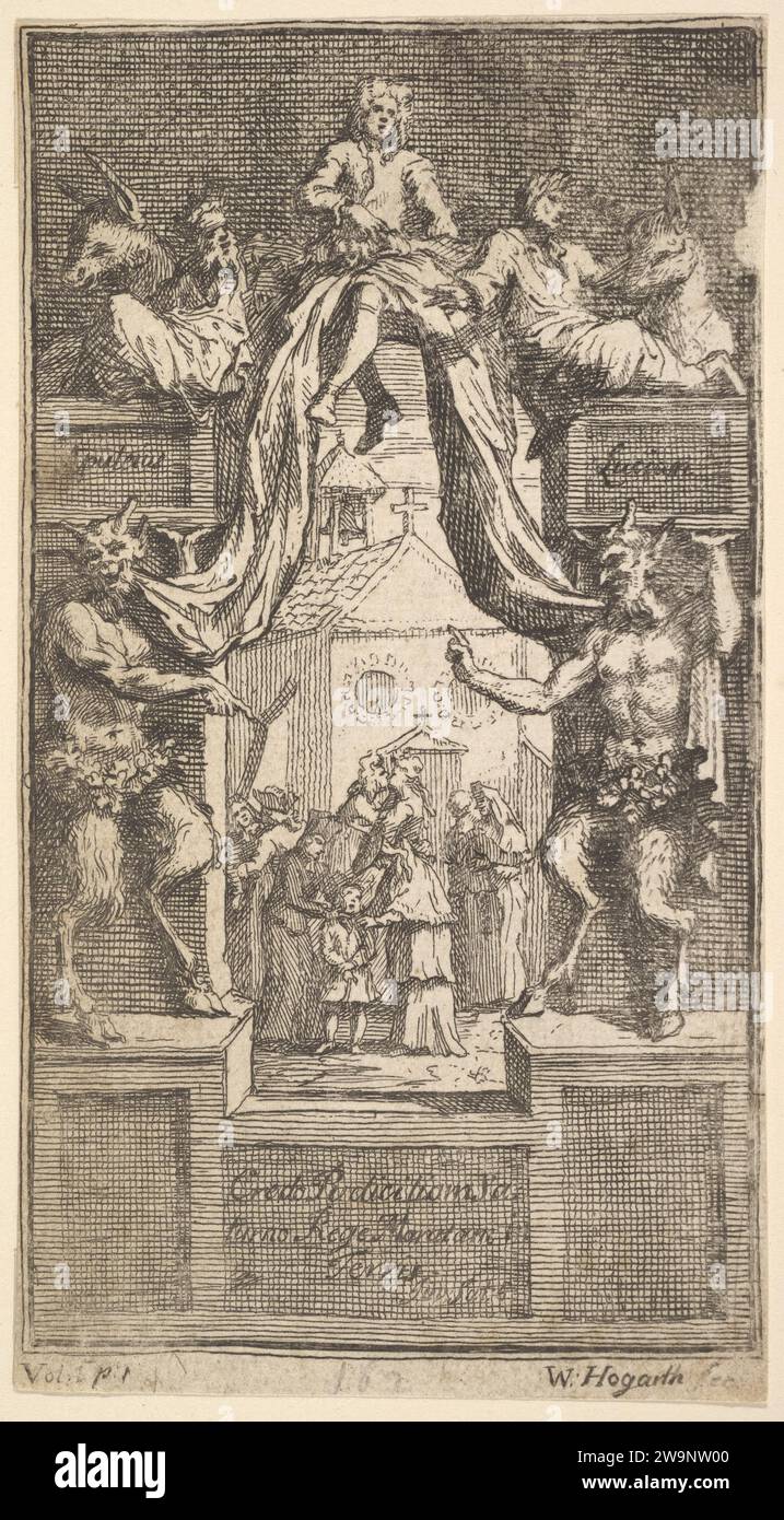 The New Metamorphosis: Frontispiece, Vol.1 1932 by Charles Gildon Stock ...