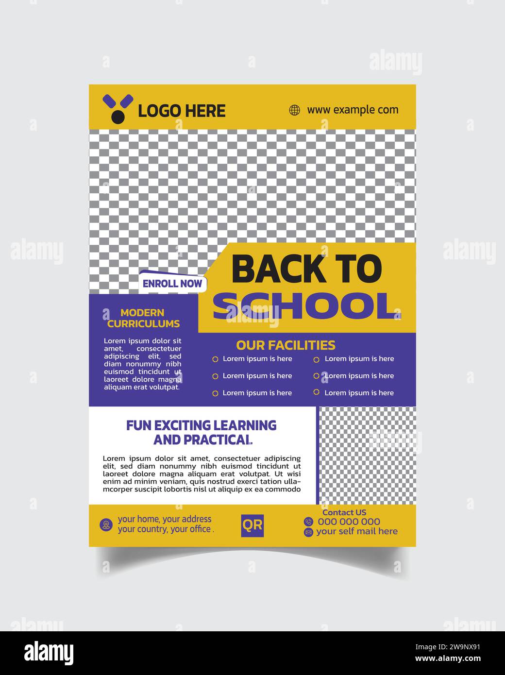 Trending Children School Flyer and Unique Design School Poster ...
