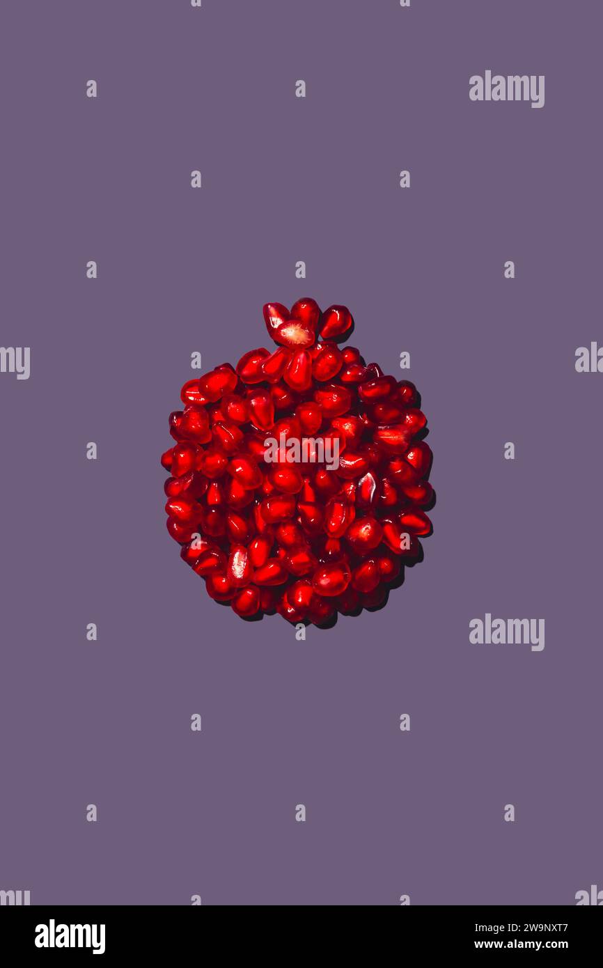 Pomegranate design hi-res stock photography and images - Alamy