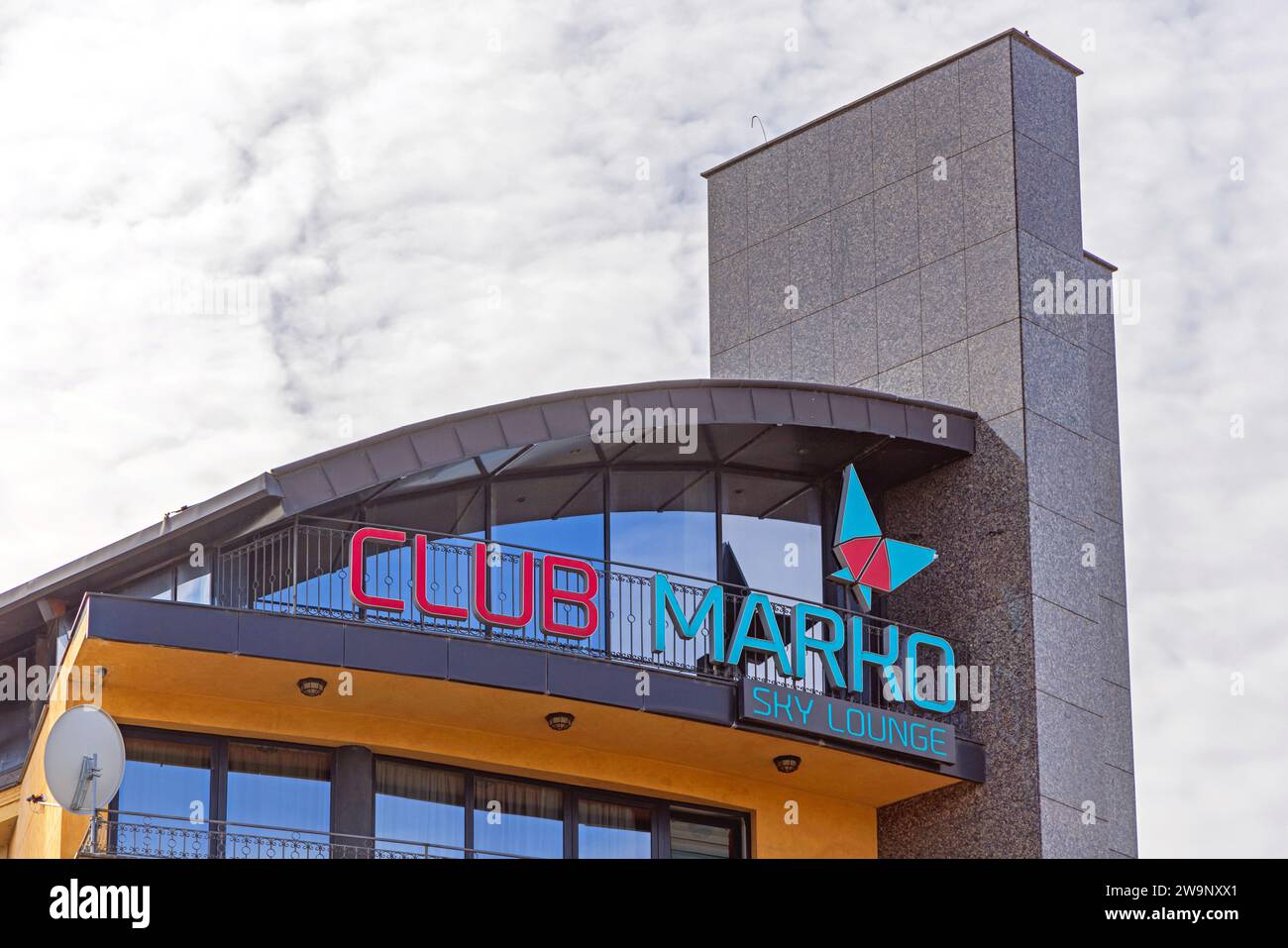 Paracin, Serbia - October 06, 2023: Club Marko Sky Lounge at Top of ...