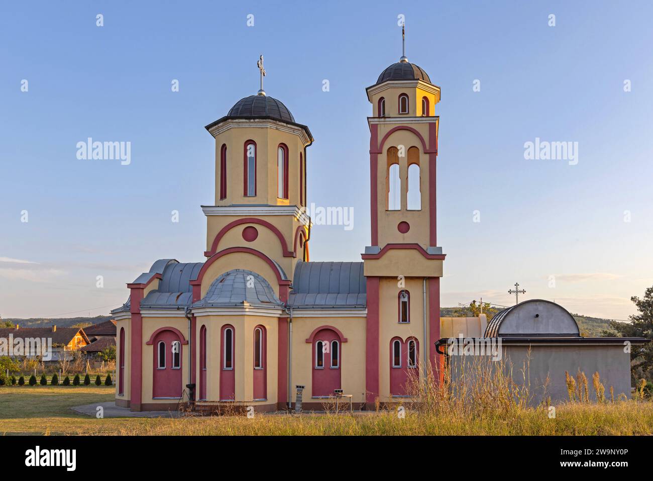 Cicevac, Serbia - October 06, 2023: Serbian Orthodox Church of Saint ...