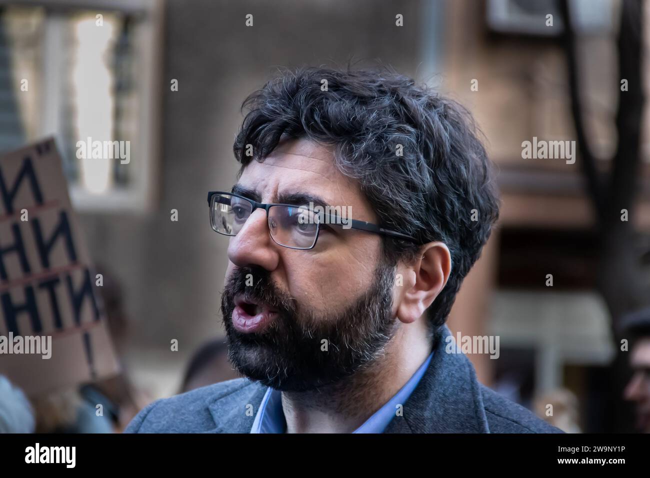 Beograd srbija demonstracije hi-res stock photography and images - Alamy