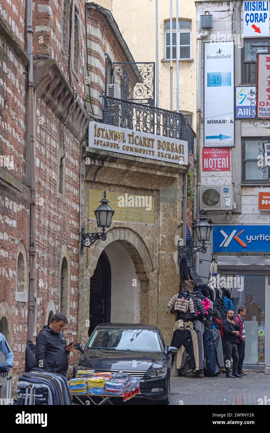 Istanbul, Turkey - October 18, 2023: Istanbul Commodity Mercantile ...