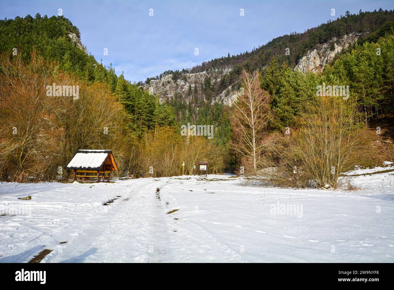 Winter in the Slovak Tatra Mountains full of snow Stock Photo - Alamy